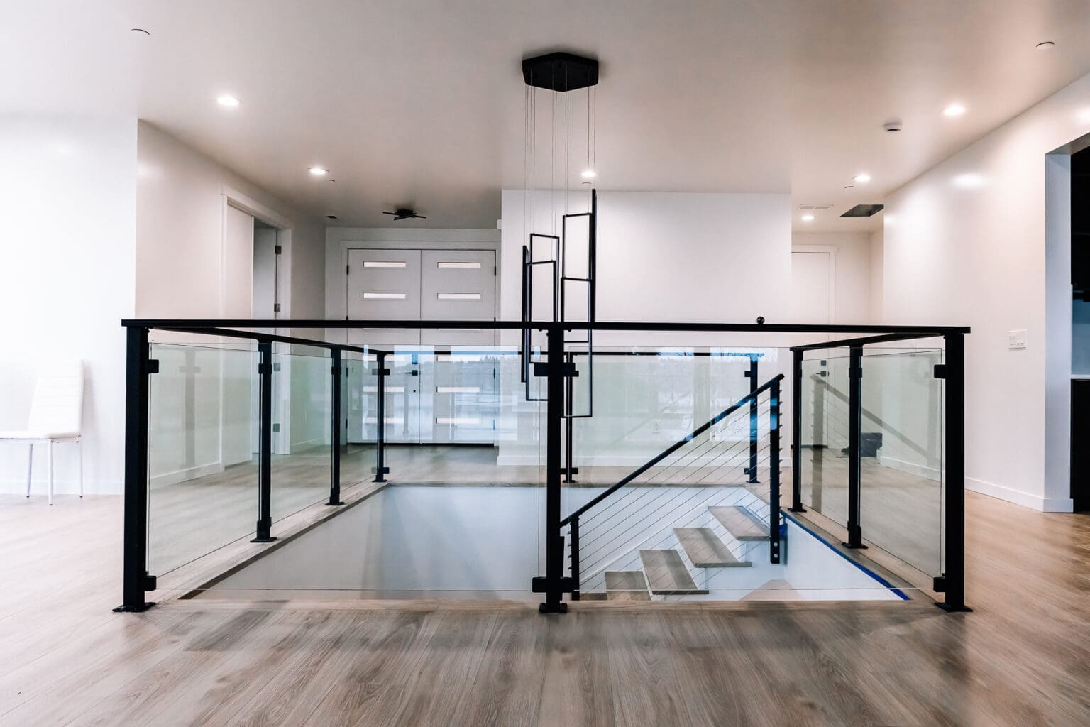 Elevate Your Space with Interior Framed Glass Railing